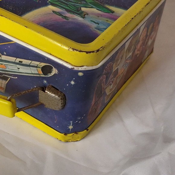 aladdin | Other | Vintage 978 Battlestar Galactica Metal Lunchbox Lunch ...